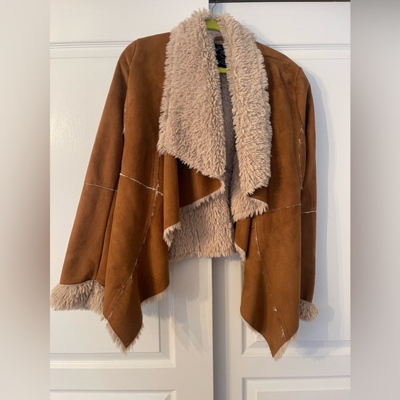 Jackets & Coats | Moka Tan Fur Jacket | Poshmark